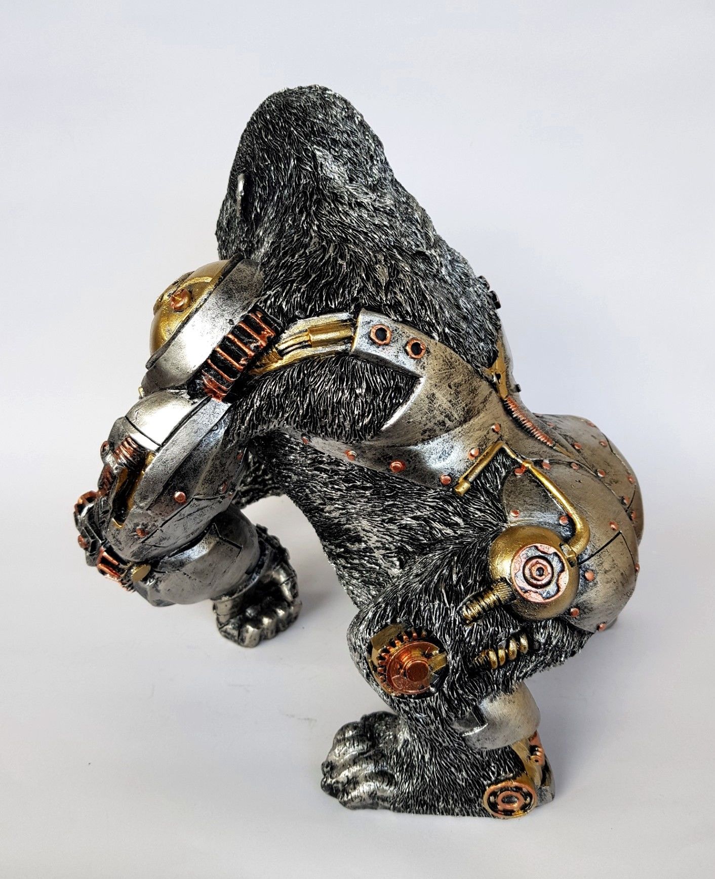 Steampunk King Kong | Steampunk Biblo Figür Heykel