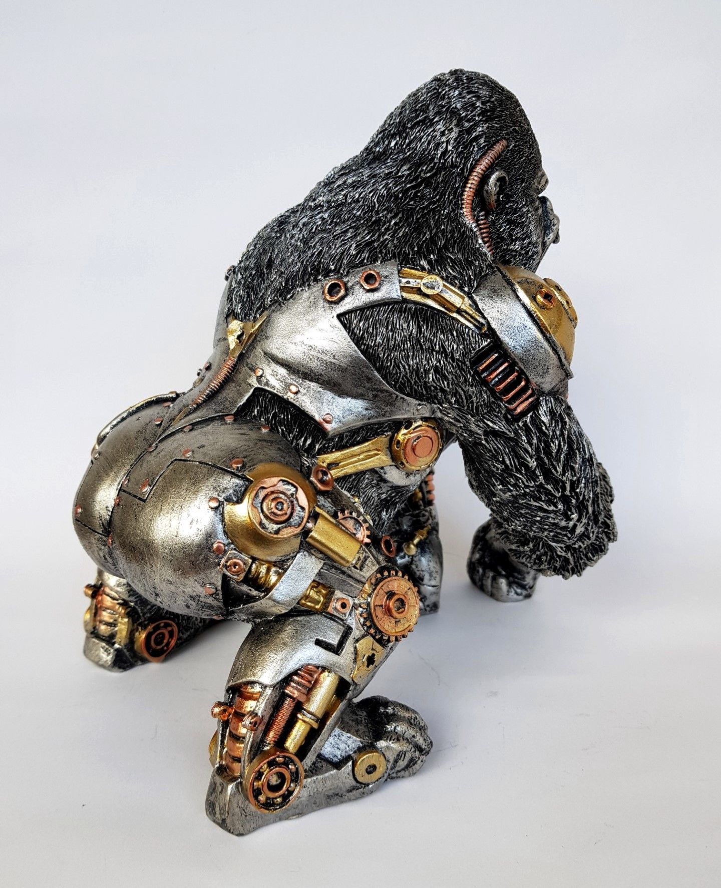 Steampunk King Kong | Steampunk Biblo Figür Heykel