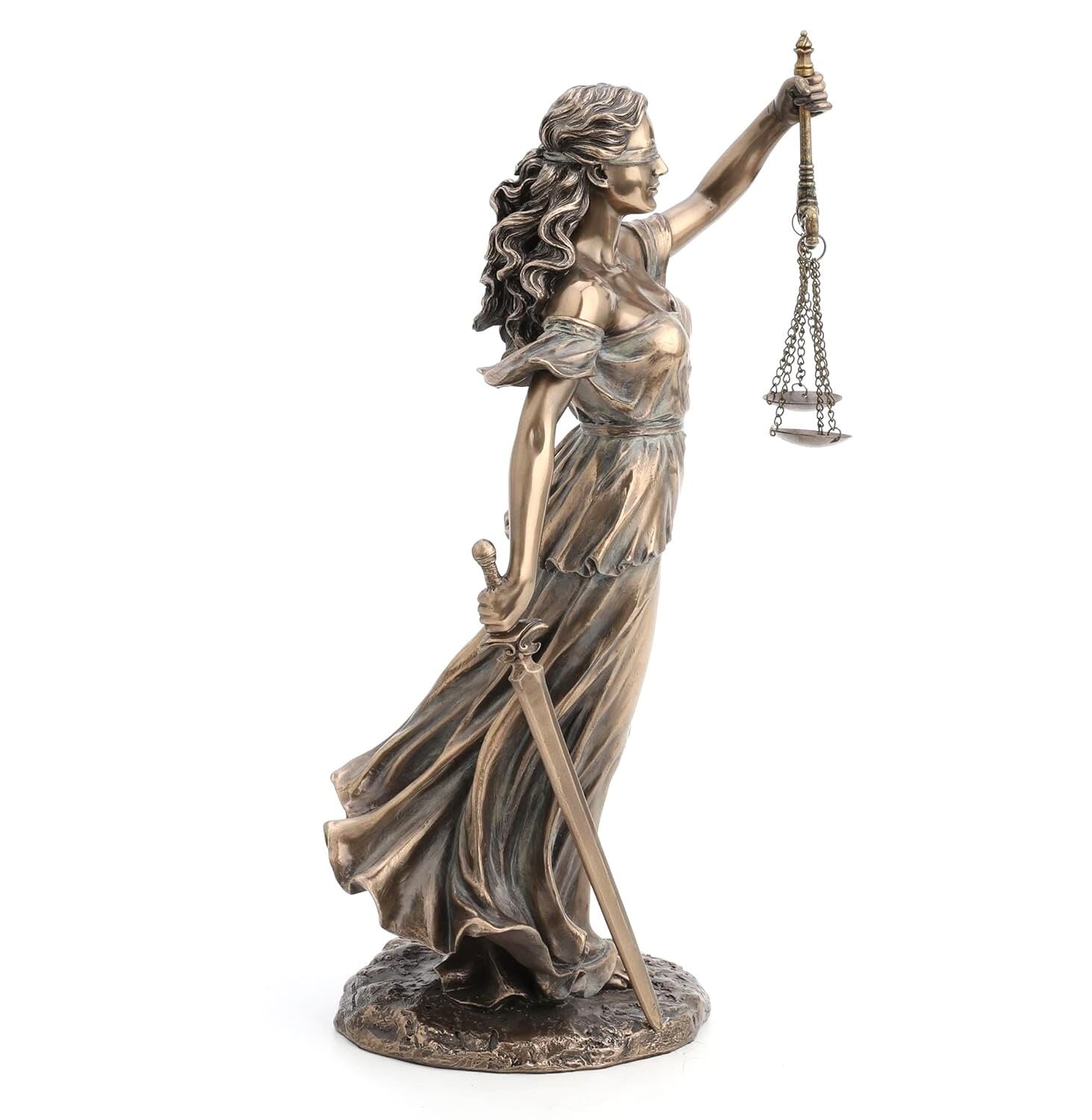 Adalet Heykeli Themis (35 cm) Veronese | Wise Adalet Tanrıçası Biblo